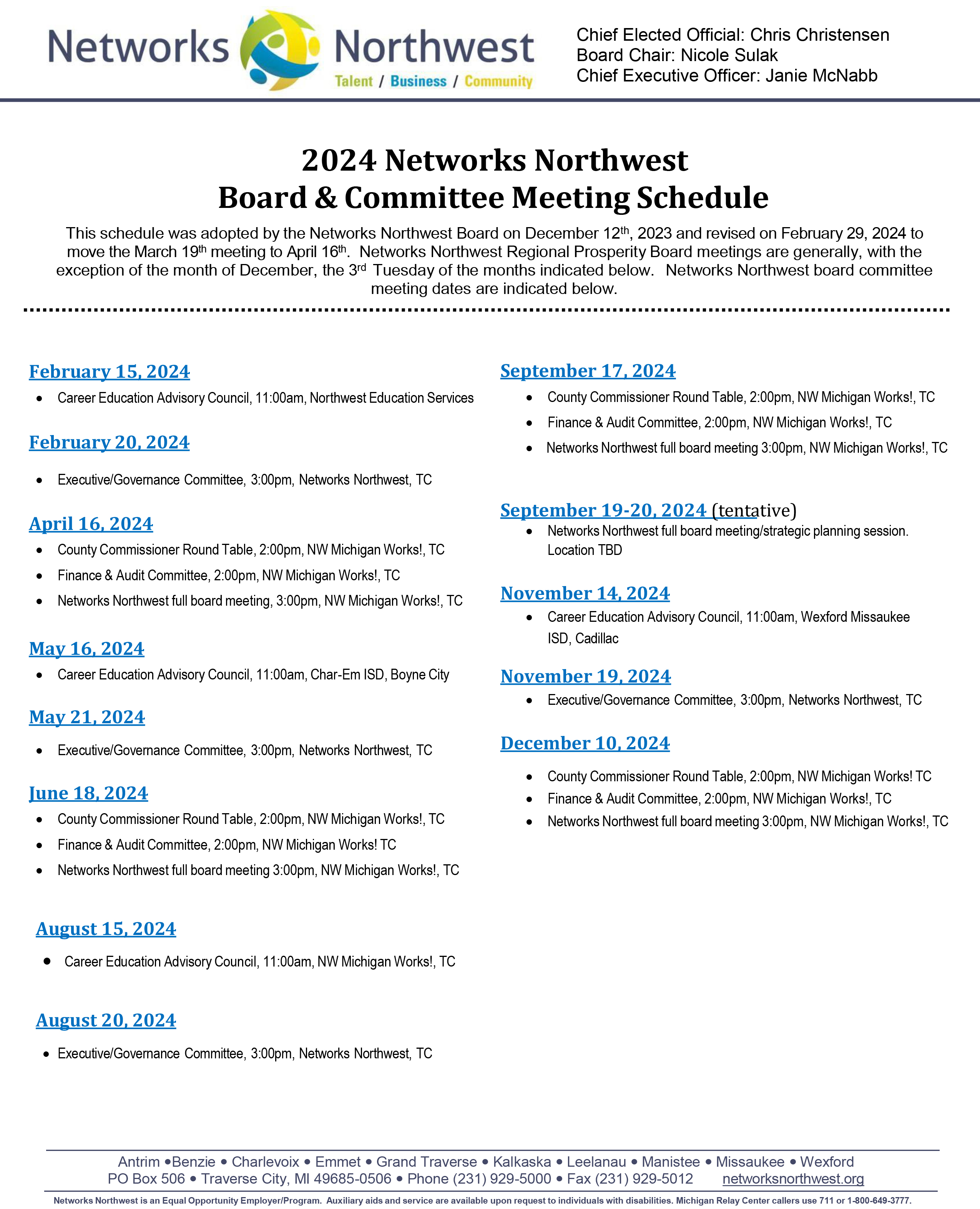 Networks Northwest Board
